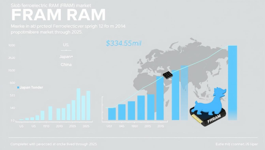 $354.45 Million Ferroelectric RAM Market Projected to Surge in the U.S., Japan, and China by ...